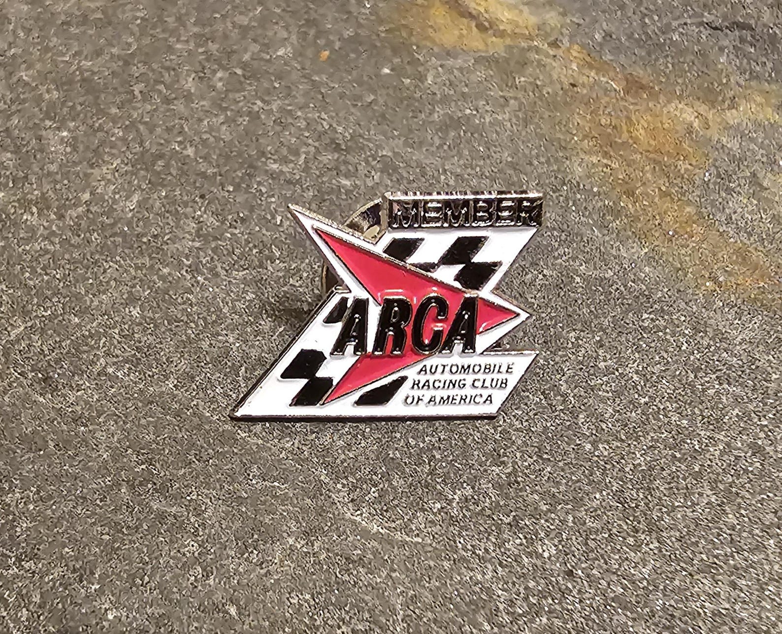 ARCA Lapel Pin Automobile Racing Club of America Member Pin Hat Pin ...