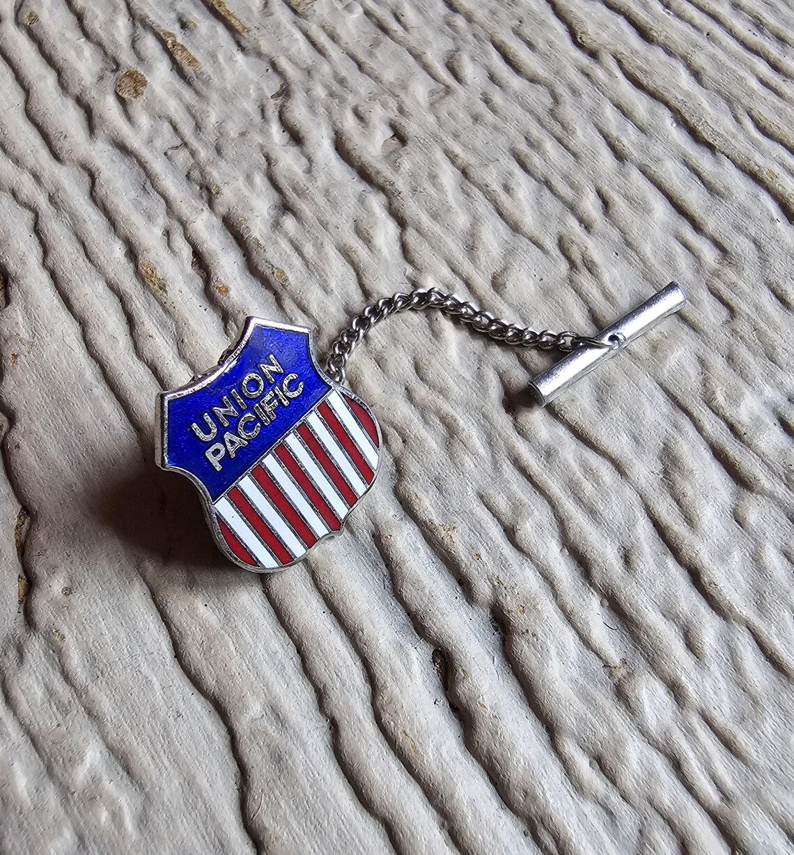 Vintage Union Pacific Railroad Lapel Pin - Etsy