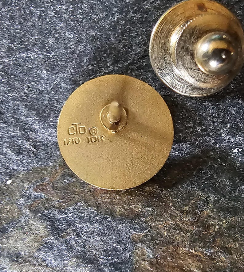 Vintage Firestone 1/10 10k 30 Year Employee Recognition Gold Hat Lapel ...