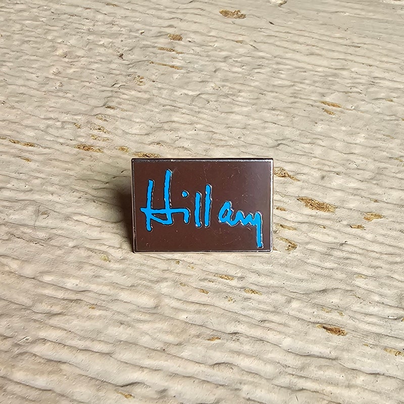 Hillary Clinton Pin - Etsy