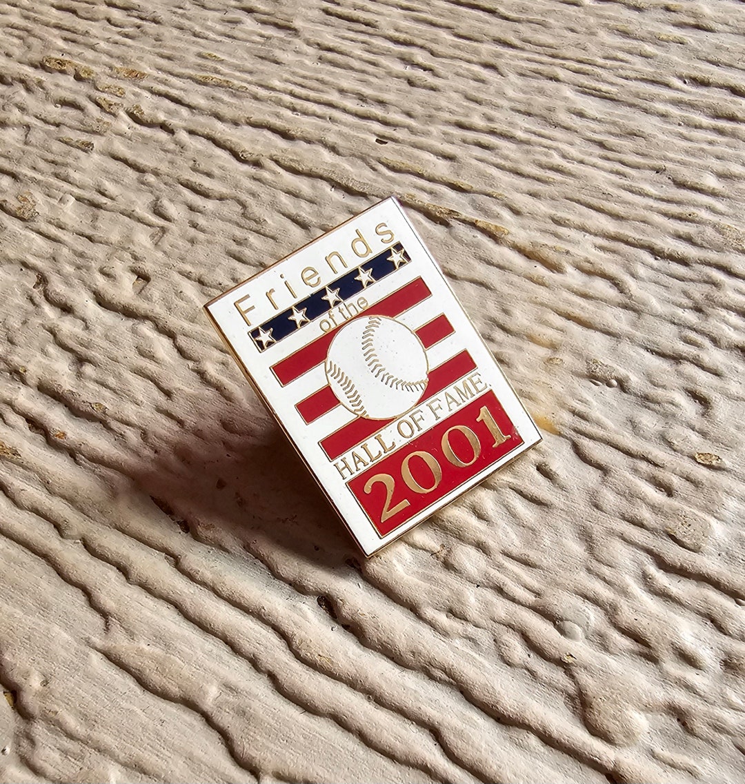 Friends of the Hall of Fame 2001 Lapel Hat Pin Baseball Hall of Fame ...