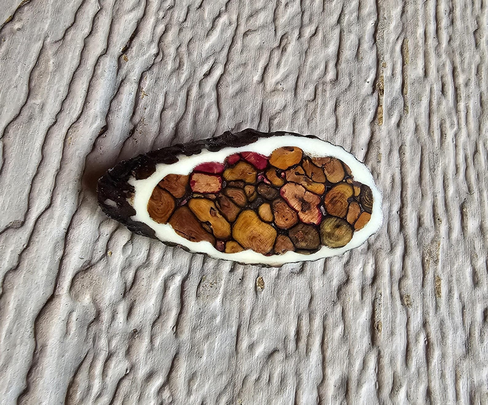 Vintage Handmade Scottish Heathergems Stag Antler Brooch Pin - Etsy