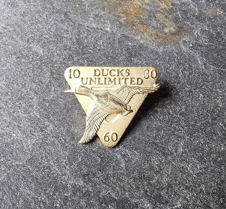 Vintage 10 30 60 Ducks Unlimited DU Hunting Club Hat Lapel Pin - Etsy