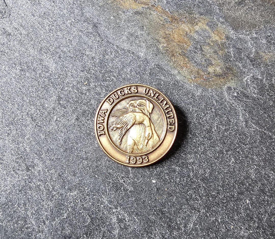 Iowa Ducks Unlimited 1993 Enamel Lapel Hat Pin - Etsy