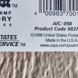 USPS Celebrate the Century Collectible Stamp Pin Vintage 1998 Teddy ...