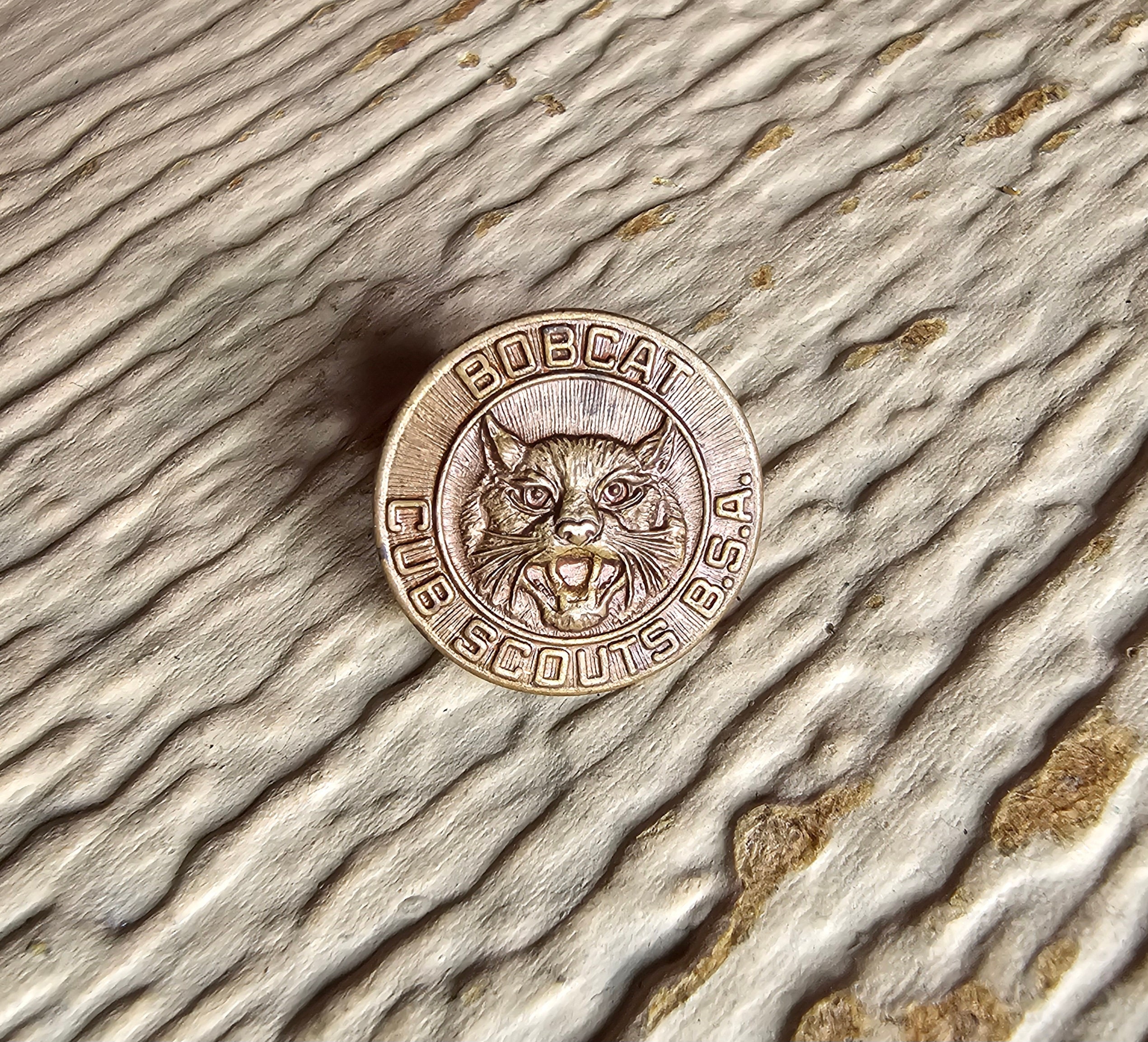 Vintage Bobcat Cub Scout BSA Uniform Lapel Pin - Etsy