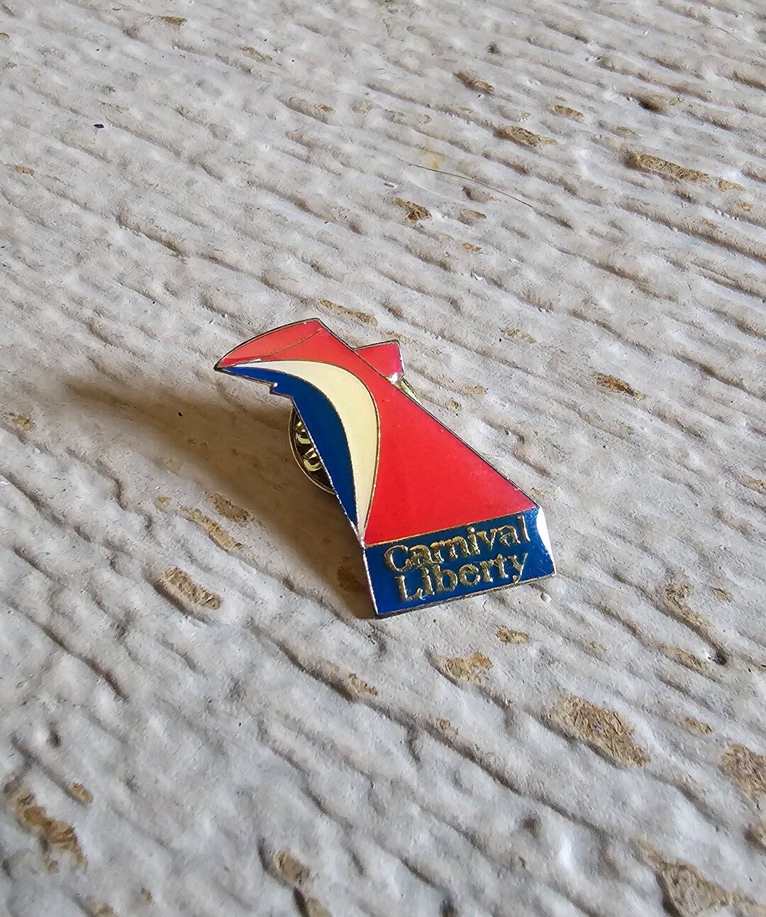Vintage Carnival Liberty Ship Carnival Cruise Lines Collectible Pin ...
