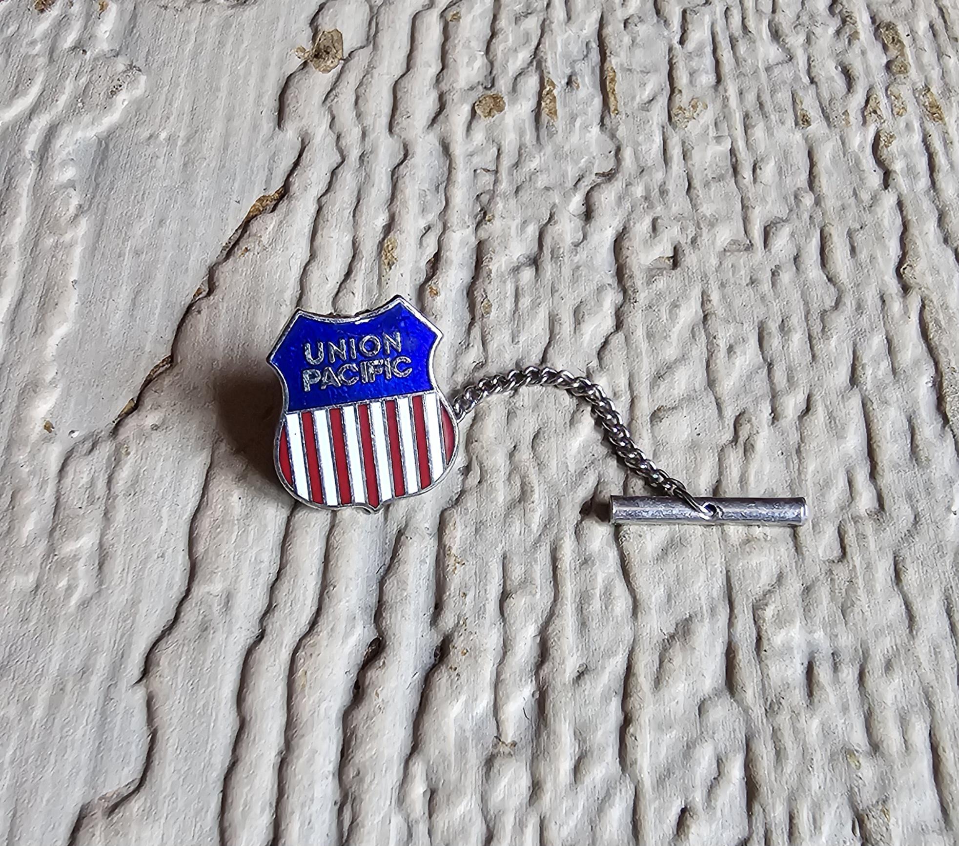 Vintage Union Pacific Railroad Lapel Pin - Etsy