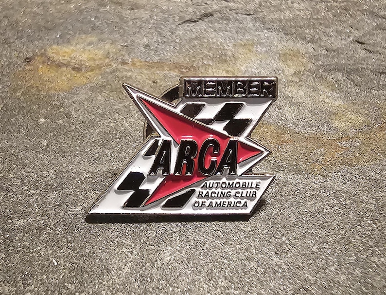 ARCA Lapel Pin Automobile Racing Club of America Member Pin Hat Pin ...