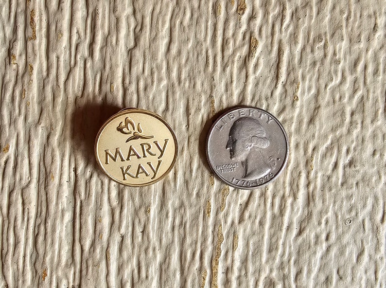 Vintage Mary Kay Cosmetics Lapel Pin - Representative Company ...