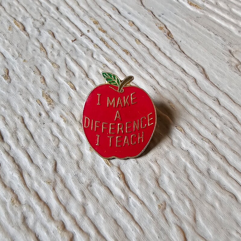 Teacher Pin - Etsy
