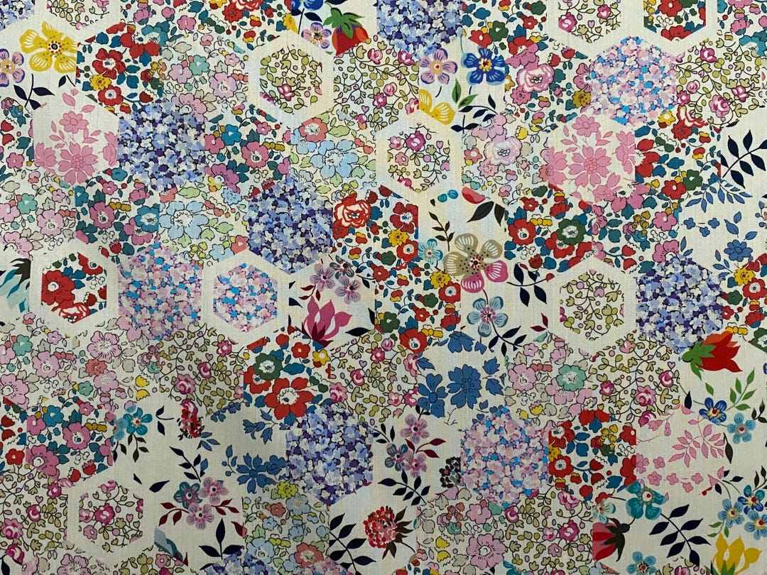 Liberty Tana Lawn "patchwork Stories" A 0.50 Metre - Etsy