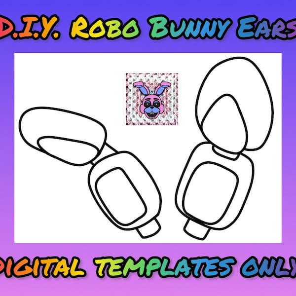 Bonnie Ears Five Nights at Freddys - Etsy