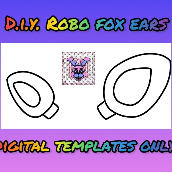 Foxy Ears Five Nights at Freddys - Etsy