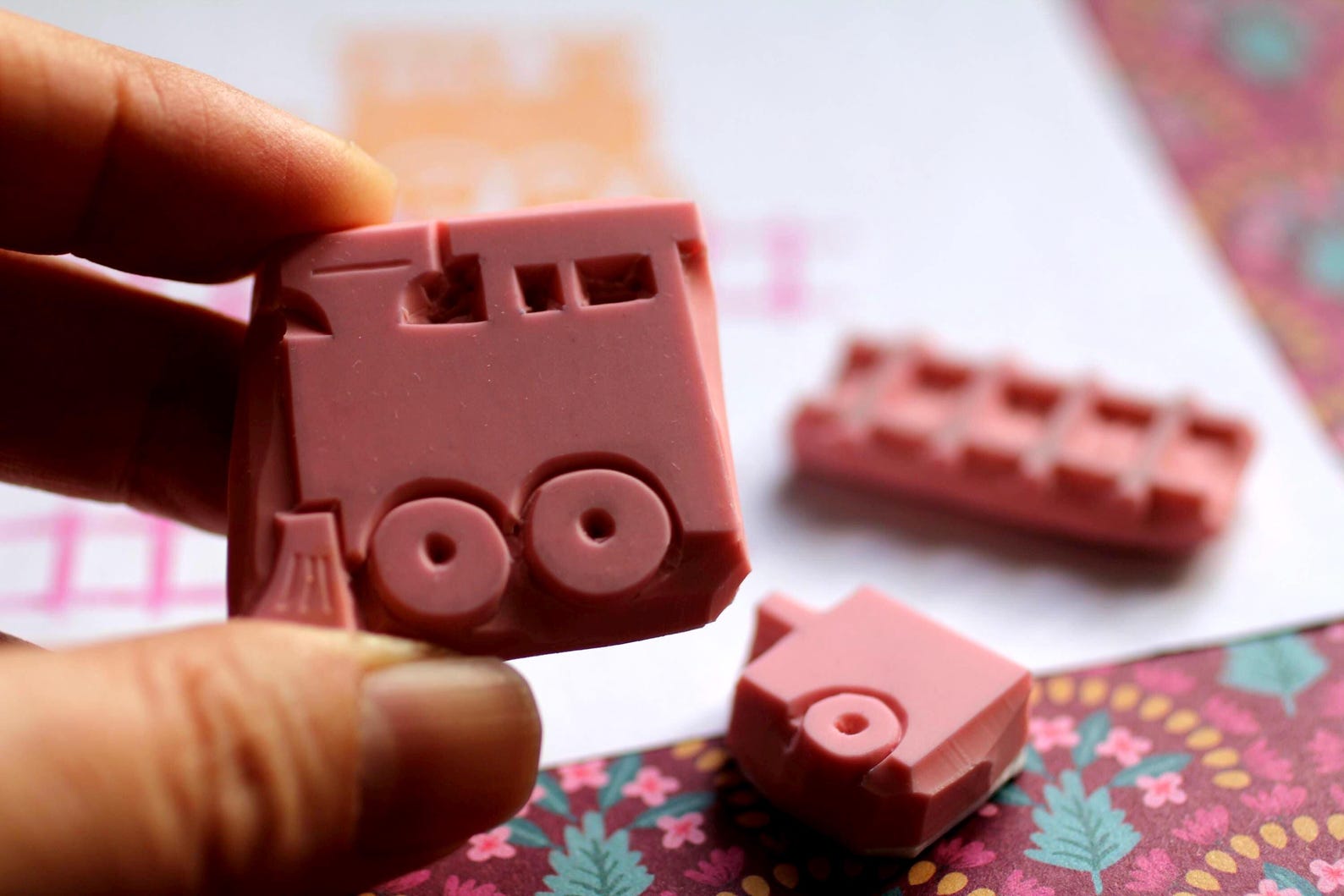 Train Rubber Stamp Set //thomas the Tank Engine Stamp//chuggington ...