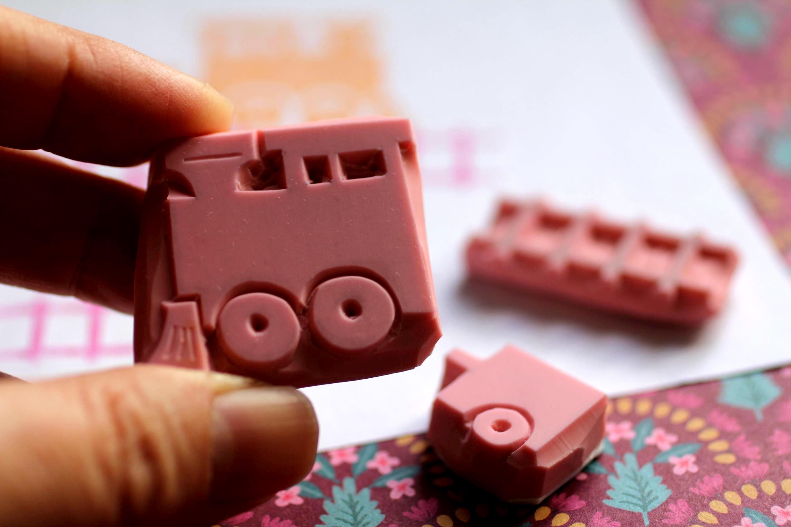 Train Rubber Stamp Set //thomas the Tank Engine Stamp//chuggington ...