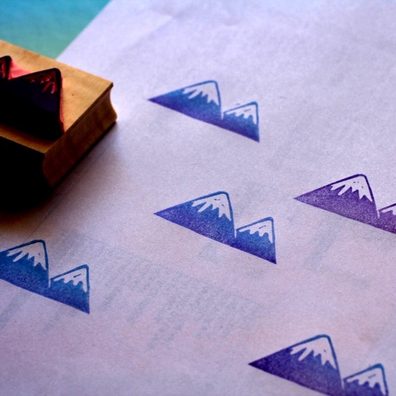 Rubber Stamps Rock Art - Etsy