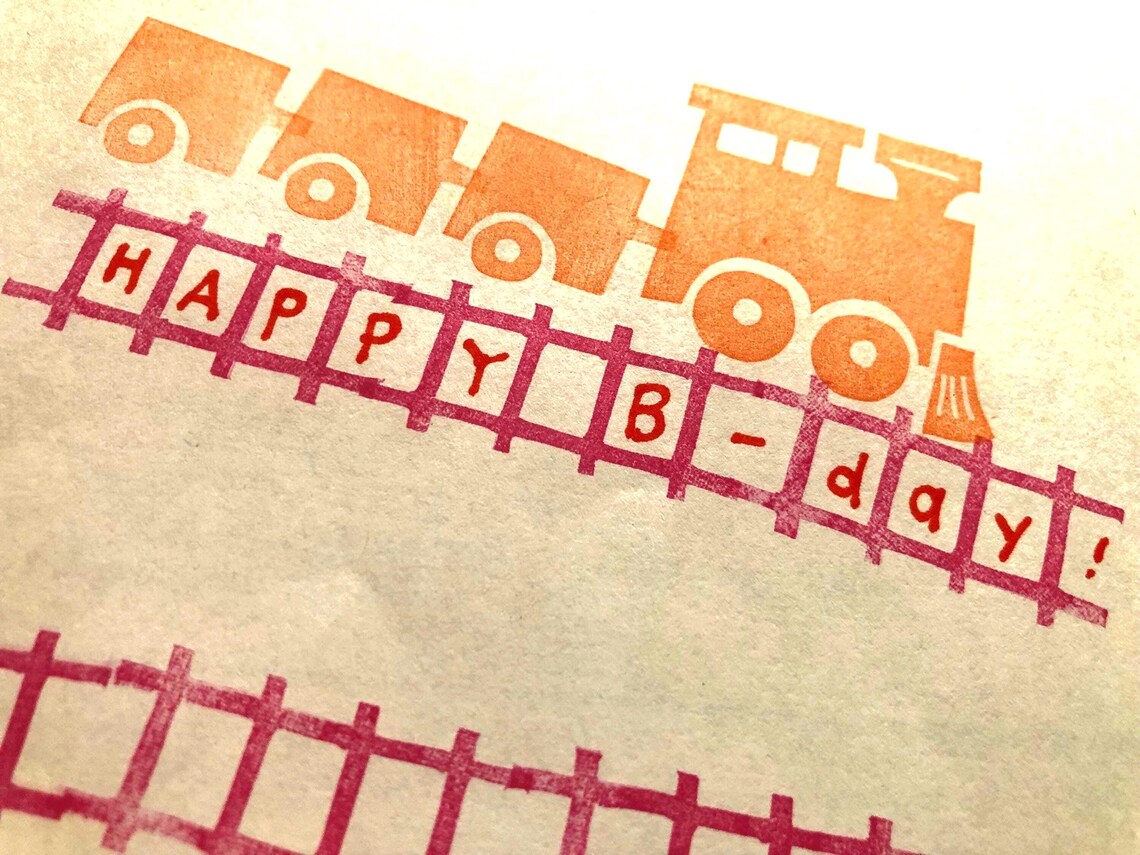 Train Rubber Stamp Set //thomas the Tank Engine Stamp//chuggington ...
