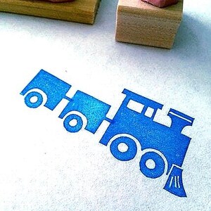 Train Rubber Stamp Set //thomas the Tank Engine Stamp//chuggington ...