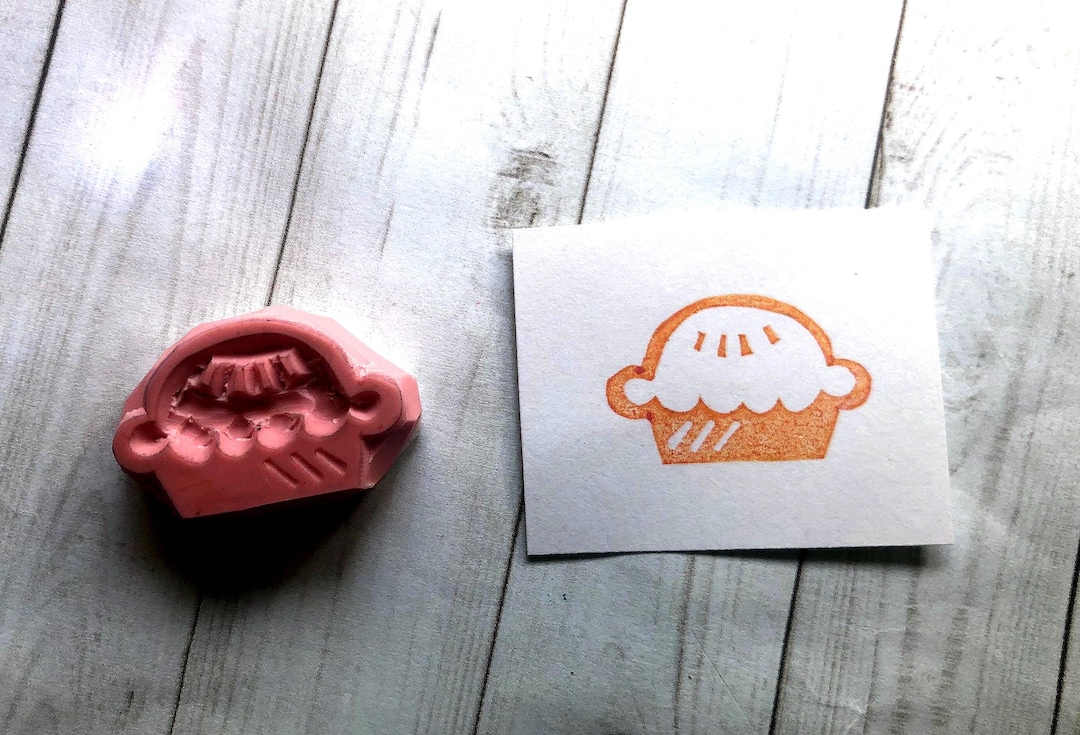 Pie Rubber Stamp/ Thanksgiving Feast/pastry/apple Pie/ Pumpkin Pie/mini ...