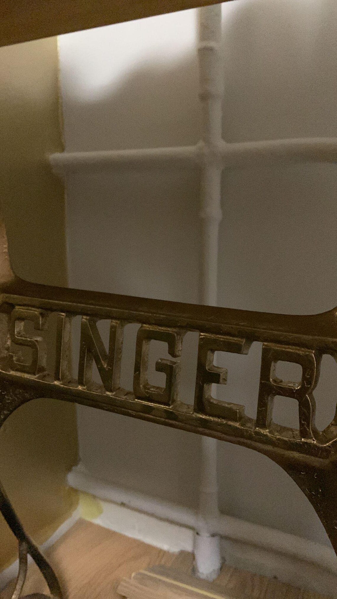 Singer Sewing Base Refurbished Table With a Pine Wooden Top - Etsy