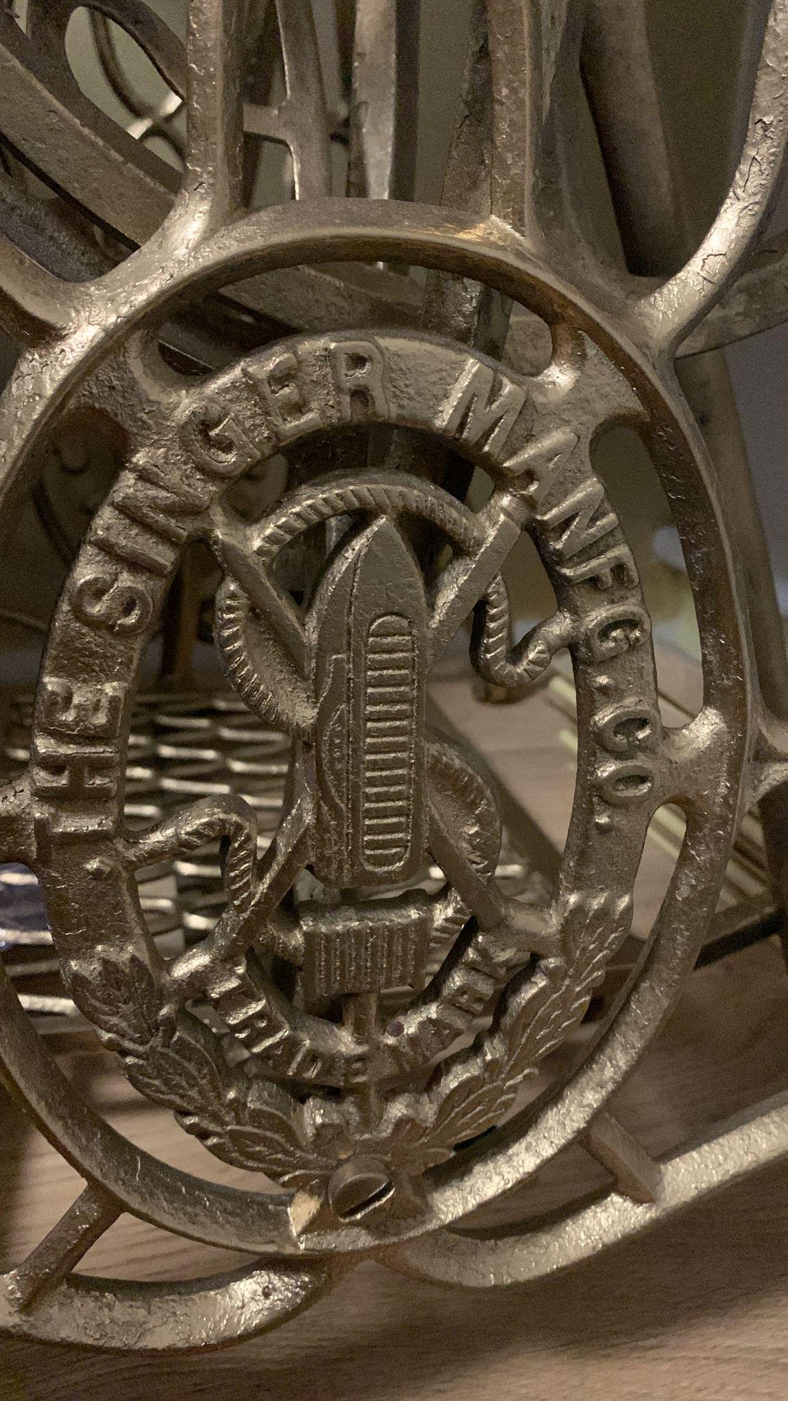 Singer Sewing Base Refurbished Table With a Pine Wooden Top - Etsy