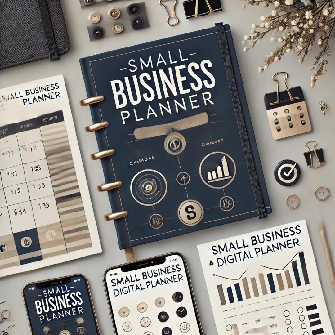 Small Business Digital Planner | Printable Digital Business Organizer ...