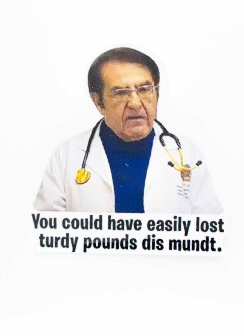 Dr. Now Stickers Set Funny Weight Loss - Etsy