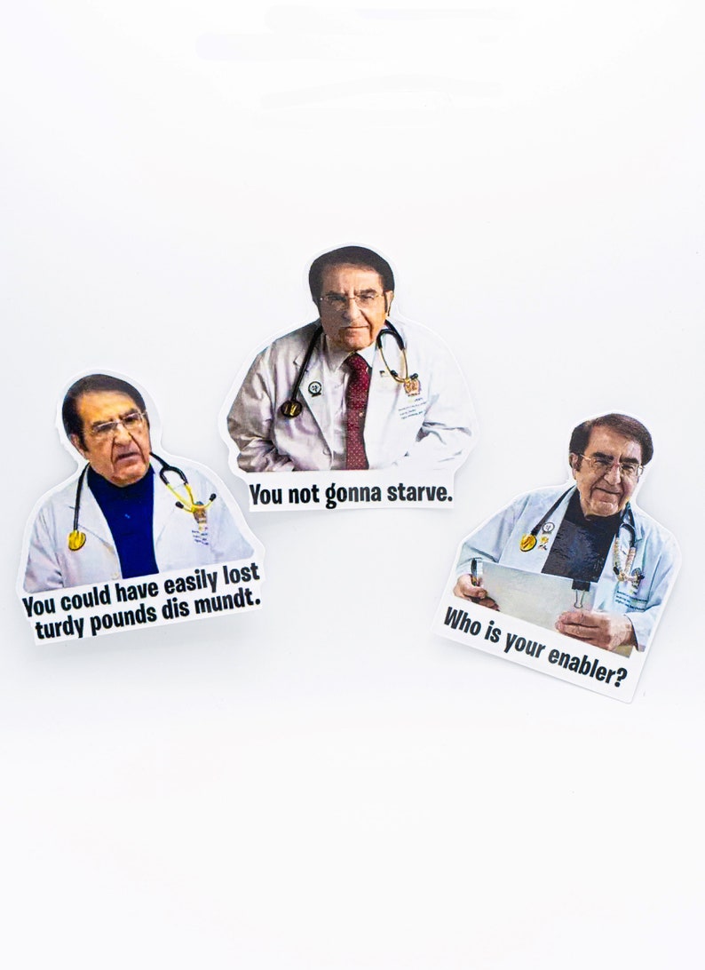 Dr. Now Stickers Set Funny Weight Loss - Etsy