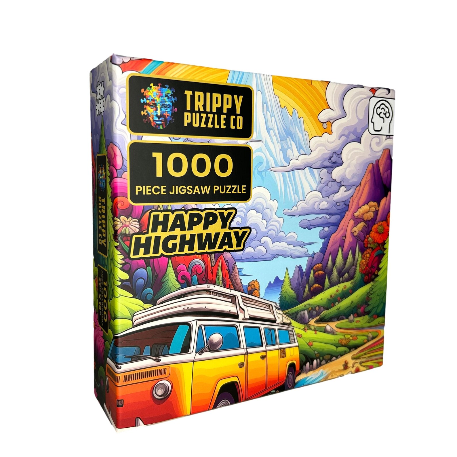 Happy Highway 1000-piece Jigsaw Puzzle – Take a Joyful Journey Through ...