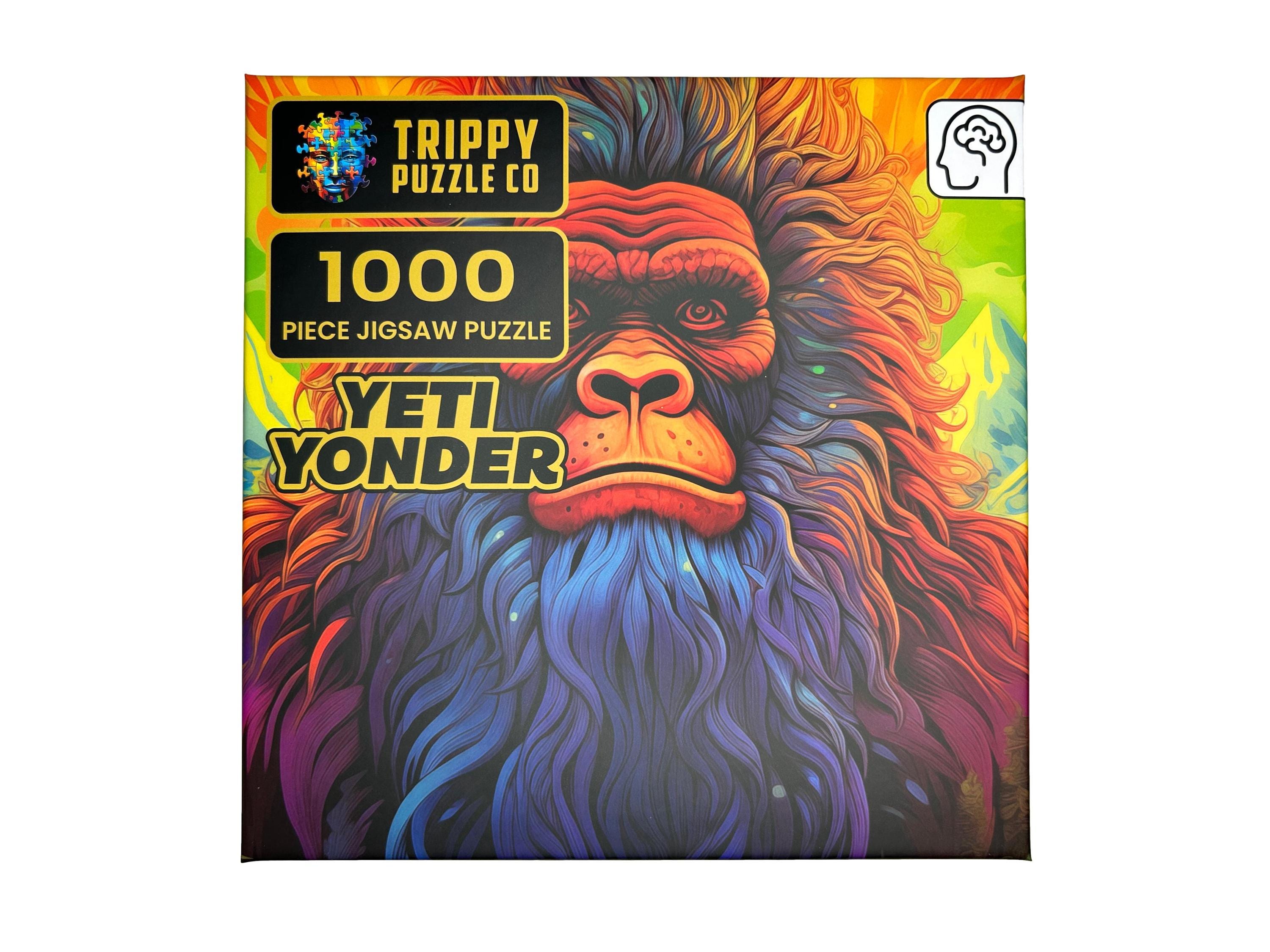 Yeti Yonder 1000-piece Jigsaw Puzzle – Embrace the Mystery of the ...