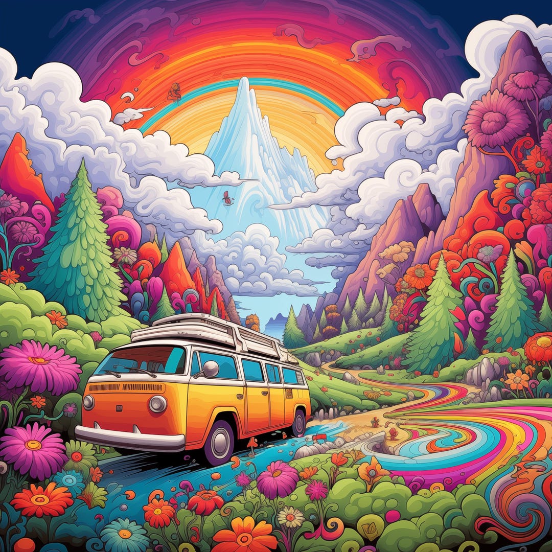 Happy Highway 1000-piece Jigsaw Puzzle – Take a Joyful Journey Through ...