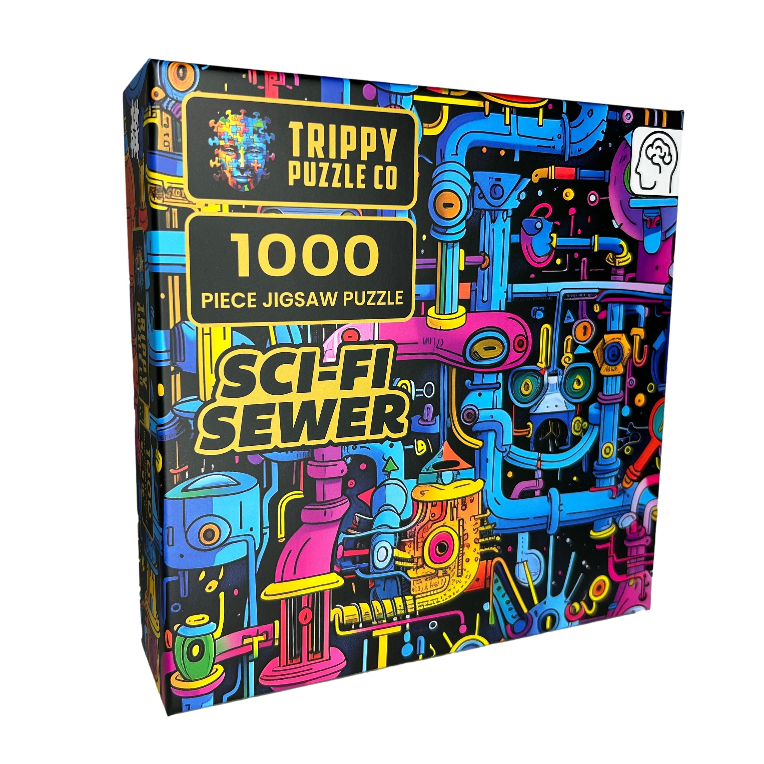 Sci-fi Sewer 1000-piece Jigsaw Puzzle – A Journey Through the Pipes of ...