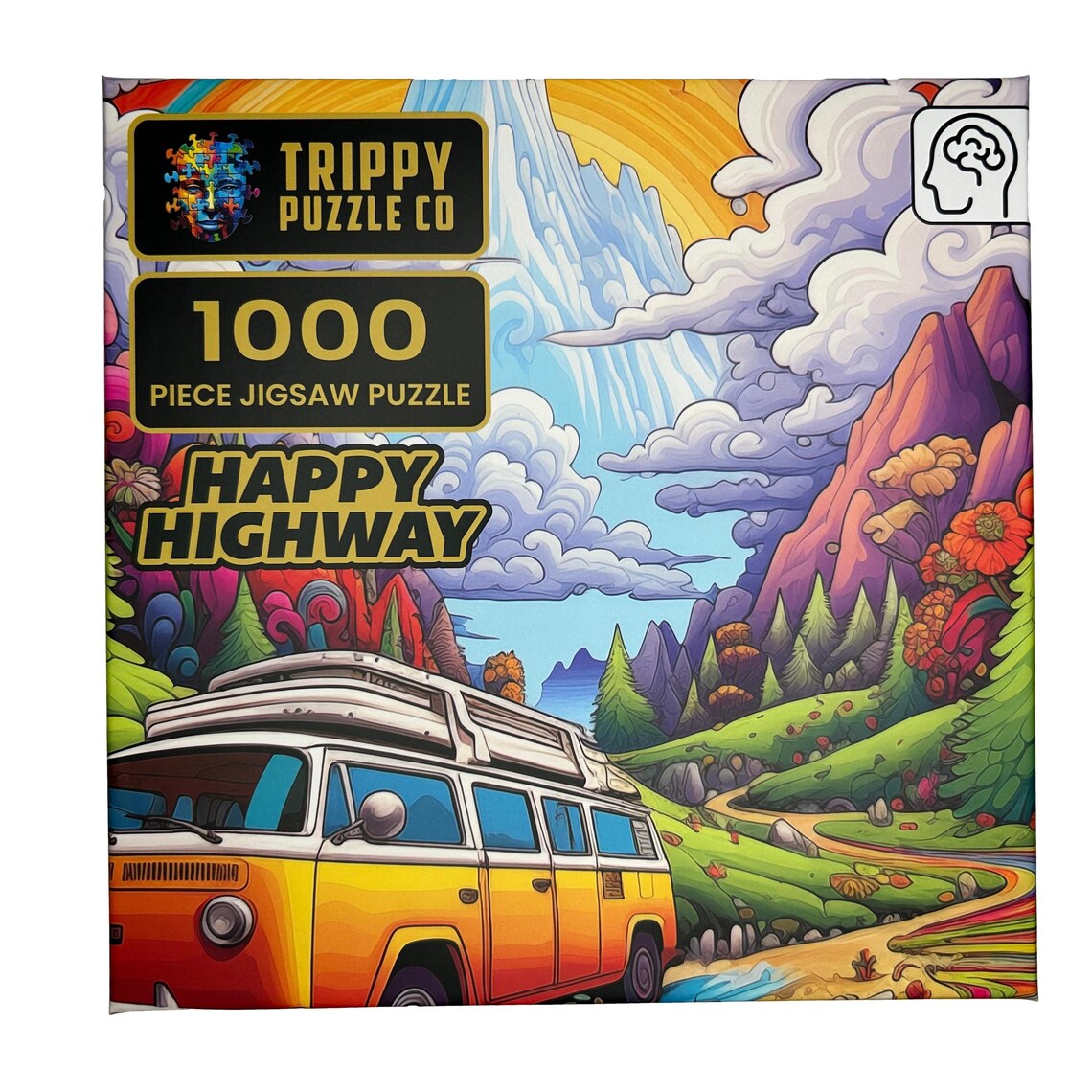 Happy Highway 1000-piece Jigsaw Puzzle – Take a Joyful Journey Through ...