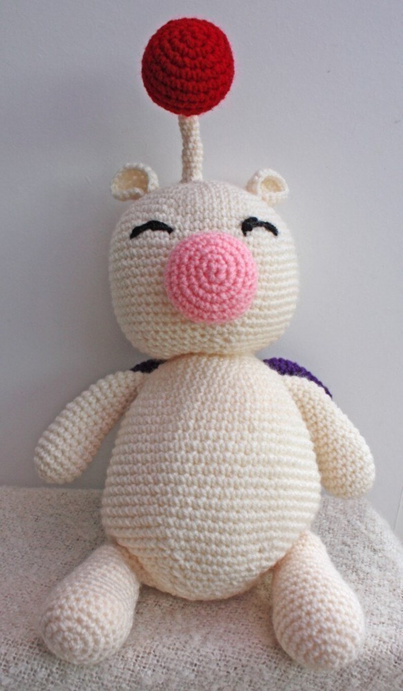 PATTERN Crochet Moogle Digital Download - Etsy