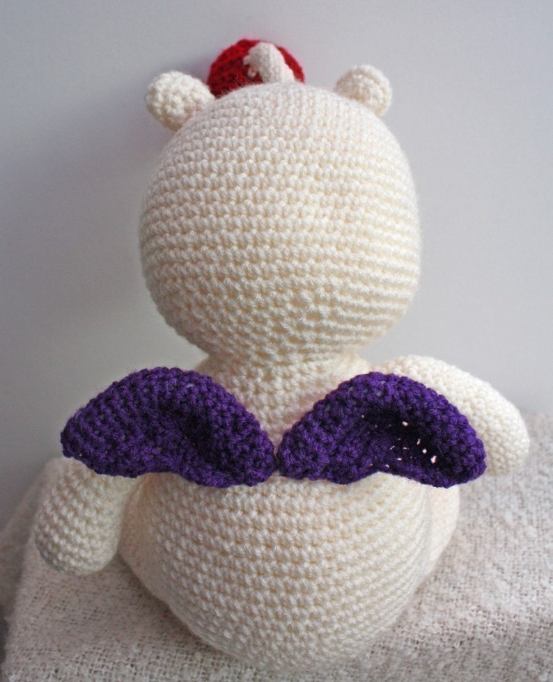 PATTERN Crochet Moogle Digital Download - Etsy