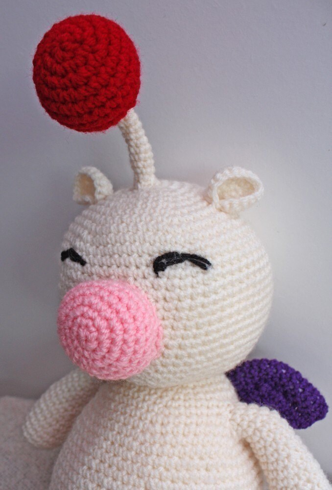 PATTERN Crochet Moogle Digital Download - Etsy
