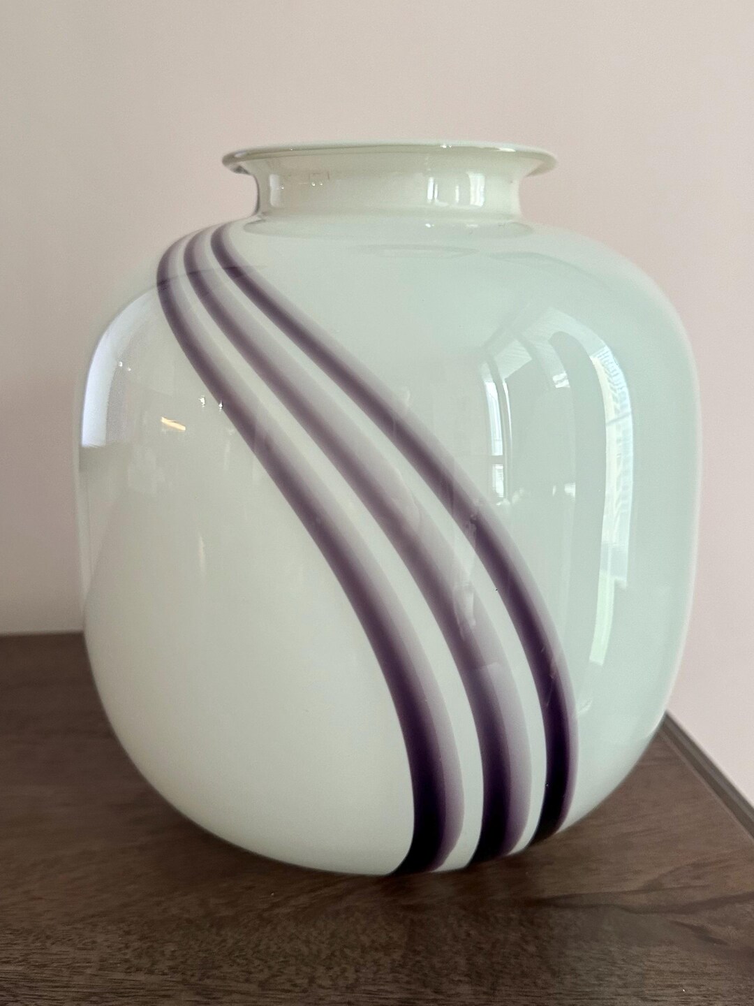 1980 Designer Goebel Glass Vase - Etsy