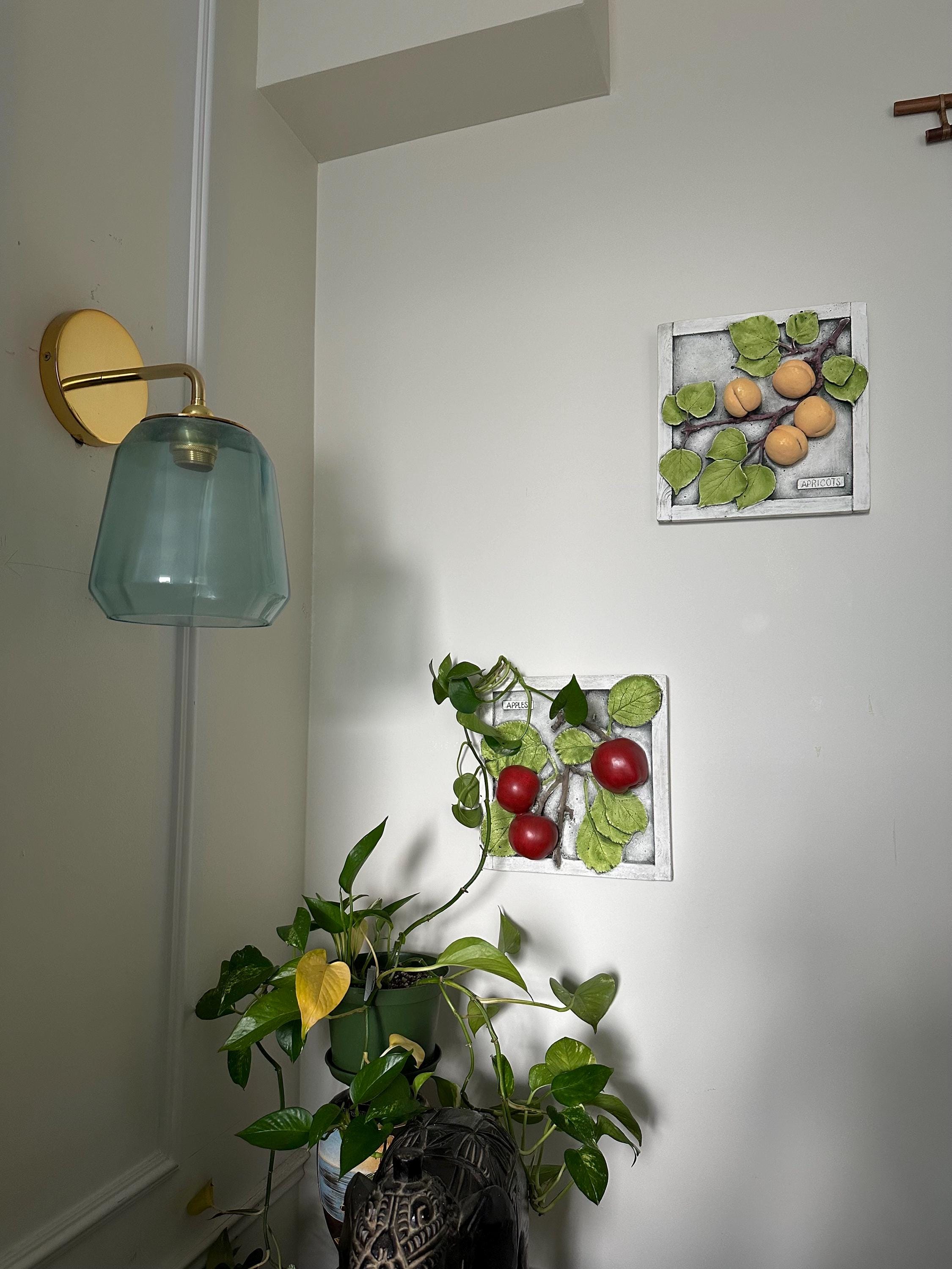 Ceramic Wall Tile of Apples - Etsy