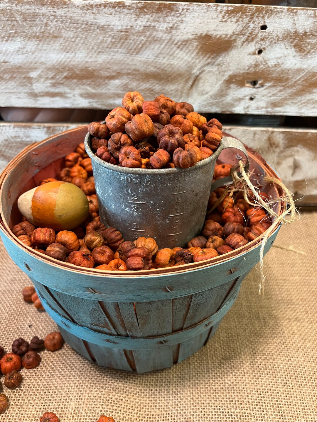 2 Cups Scented Putka Pod Mix Pumpkin Thanksgiving Decor Potpourri Bowl ...