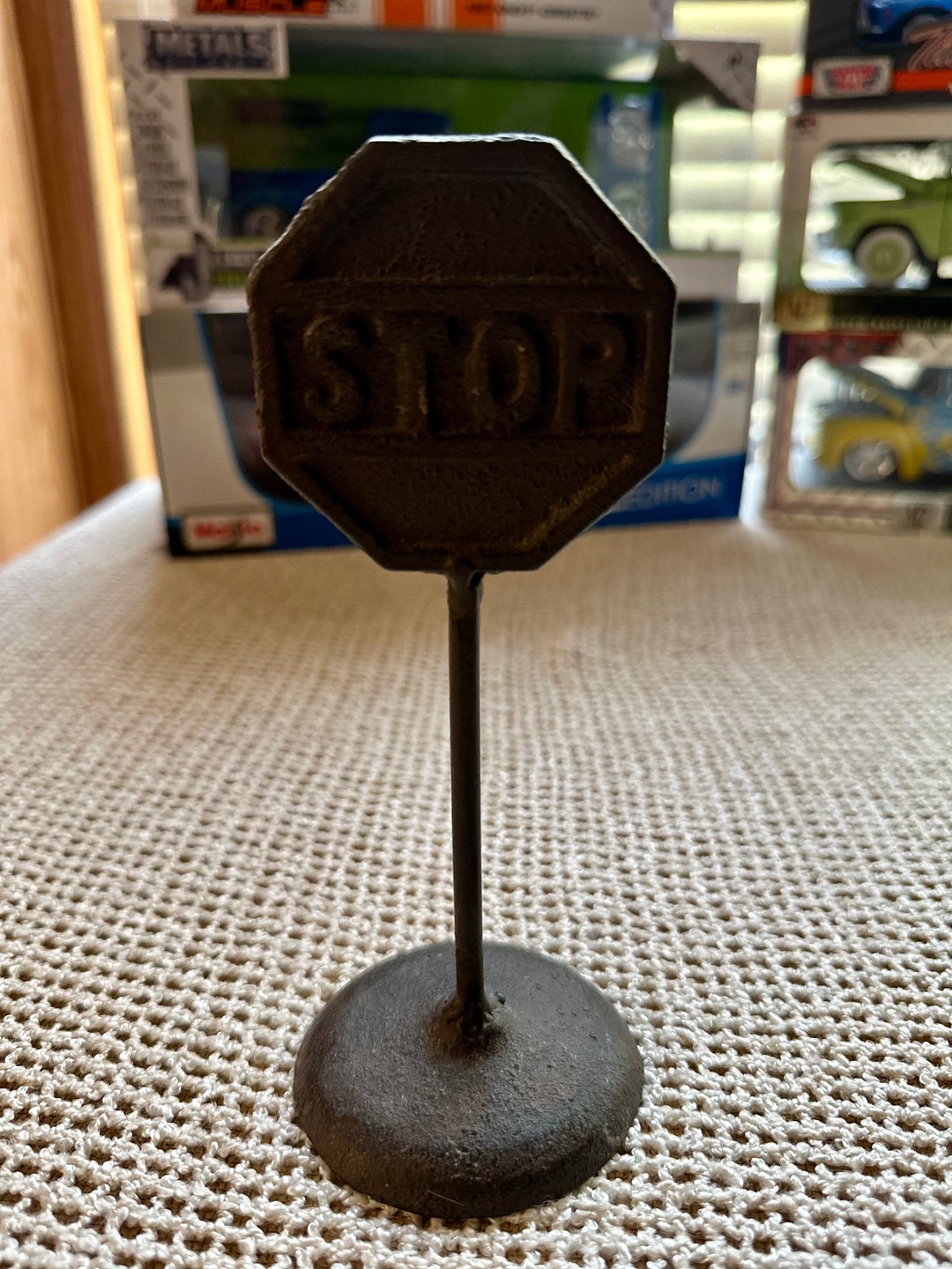 Old Cast Stop Sign - Etsy