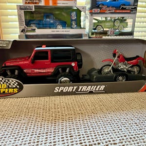 Road Rippers Jeep Wrangler Rubicon With Dirt Bike - Etsy