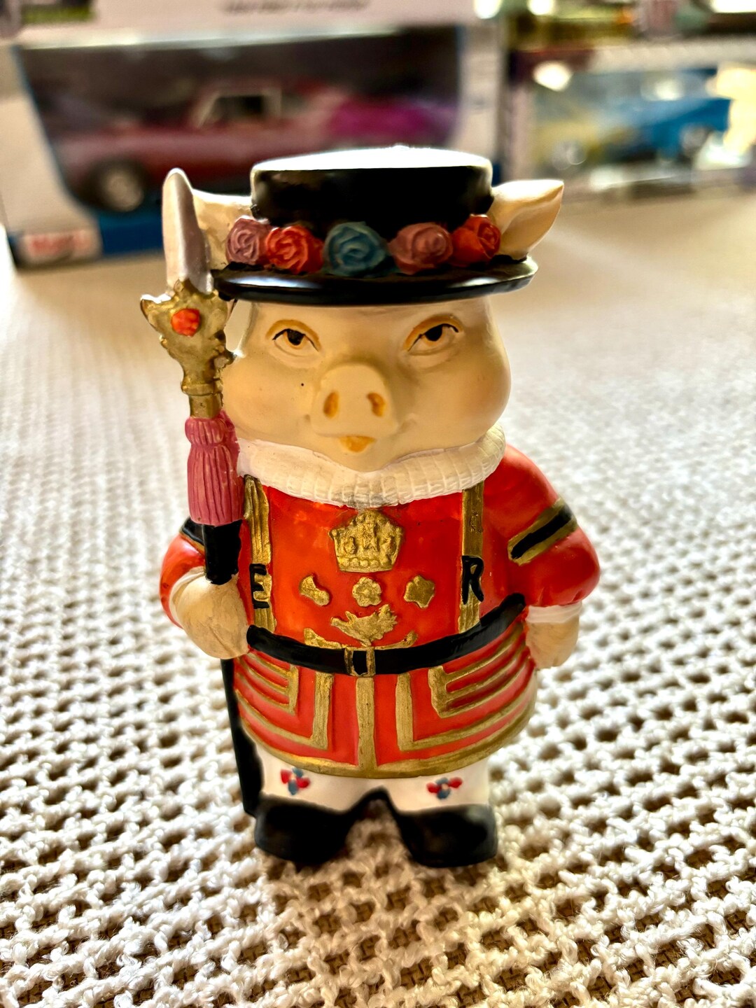 Pig Nutcracker Figurine - Etsy