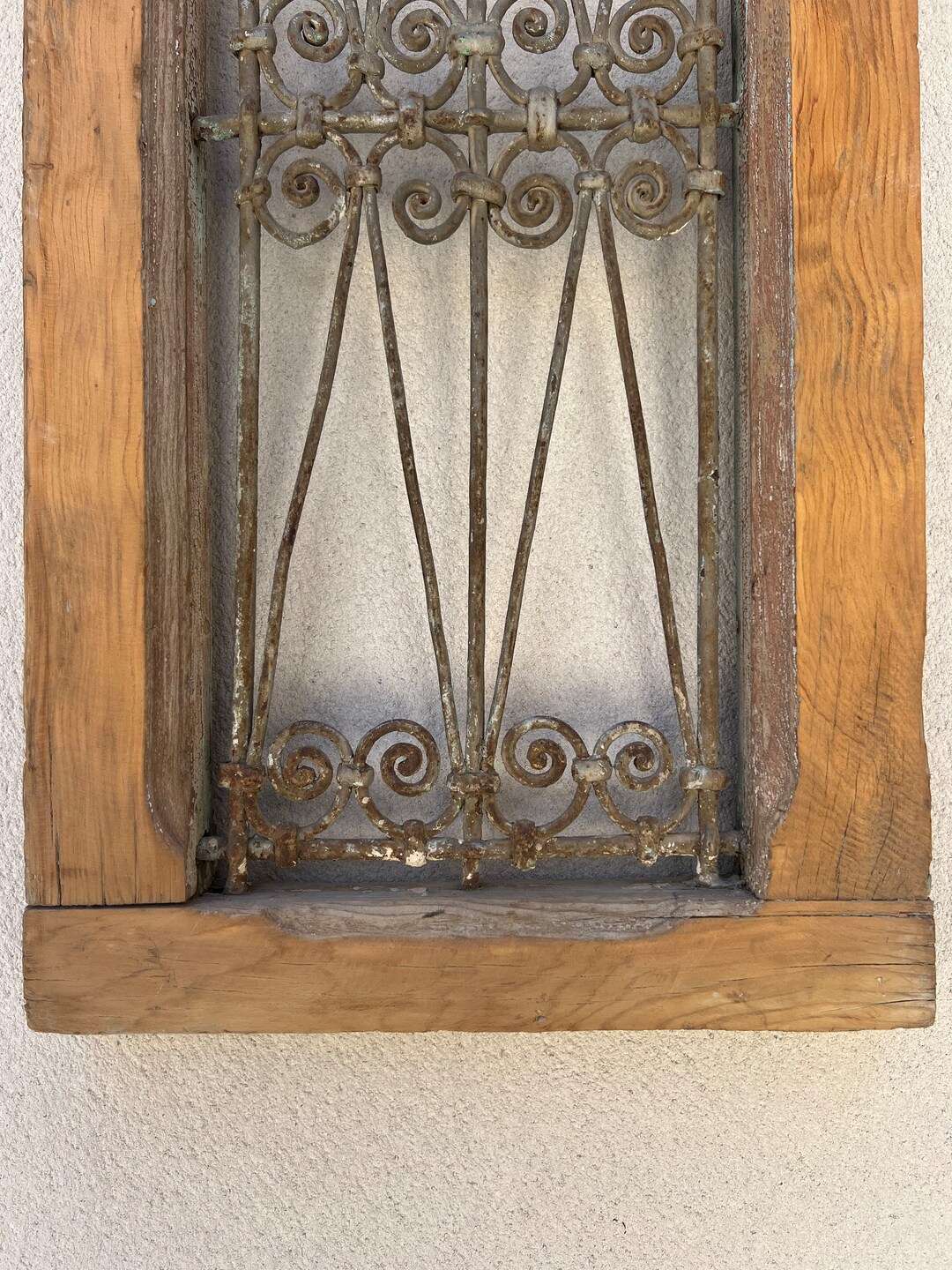 Moroccan Wrought Iron Window From 20th Century - Etsy