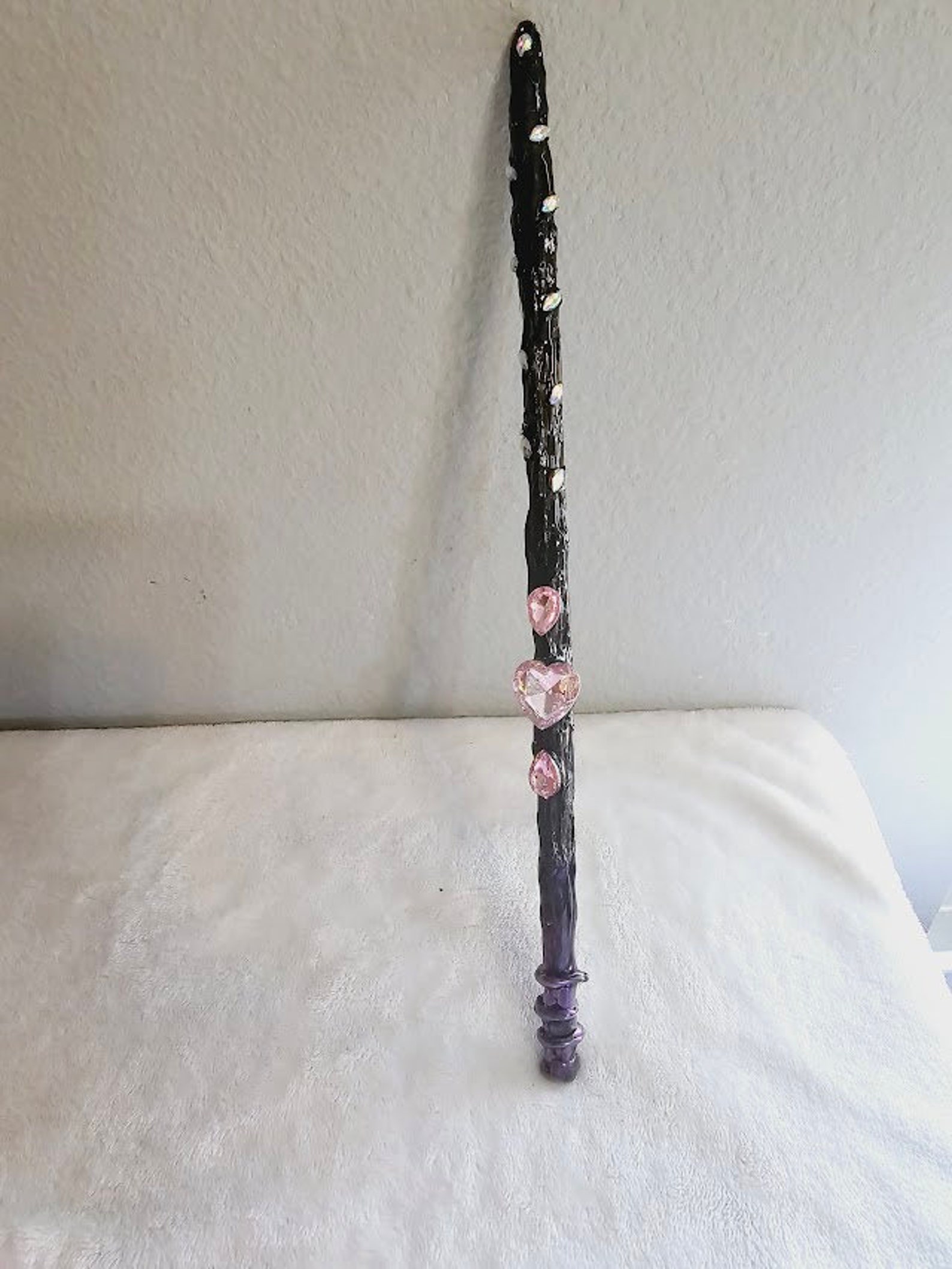 12" Handmade Wand Halloween Cosplay Costume Witch Wizard Spell Craft ...
