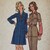 Vintage 1973 Size 12 Bust 34 Simplicity 6024 Misses' Dress in Two ...
