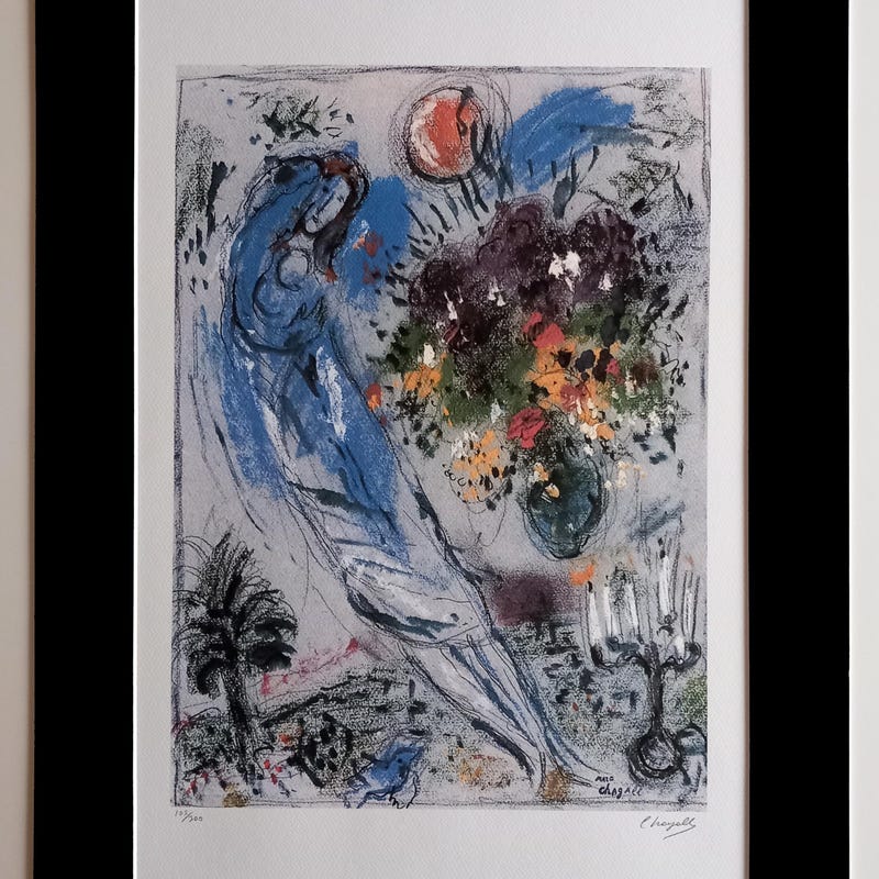 Signierte drucke von marc chagall - Etsy.de
