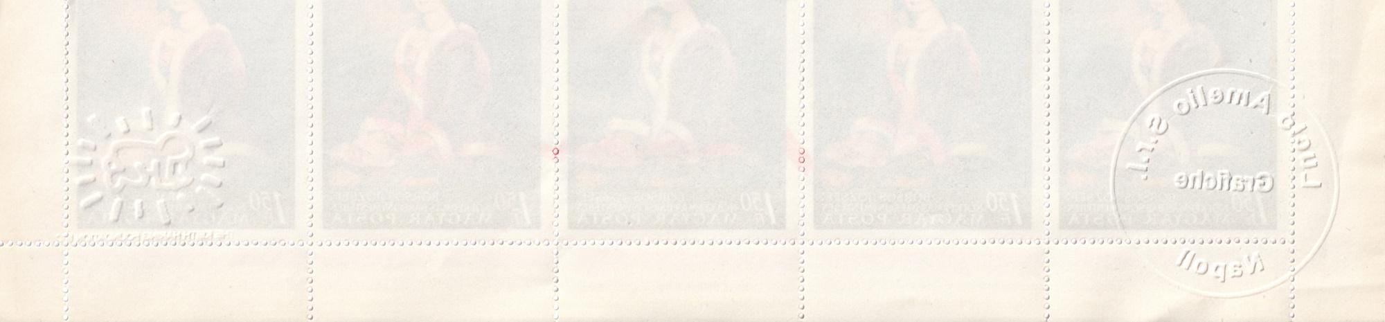 Keith Haring - Stamp Sheet Signed With Drawing - Etsy