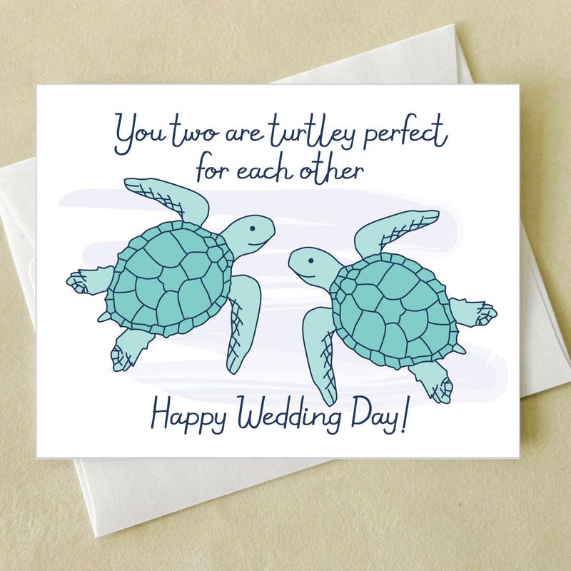 Turtle Wedding - Etsy