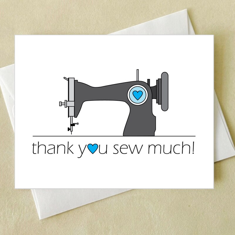 Sewing Birthday Card - Etsy